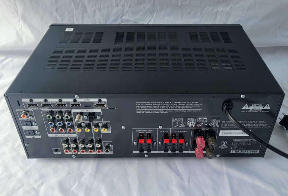 Sony STR-DH520 7.1 (945 Watts) Home Theater A/V Receiver w Remote ...