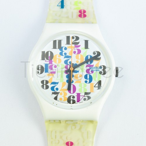 SWATCH STANDARDS 2003 - GW137 - Numbers Everywhere - New | eBay