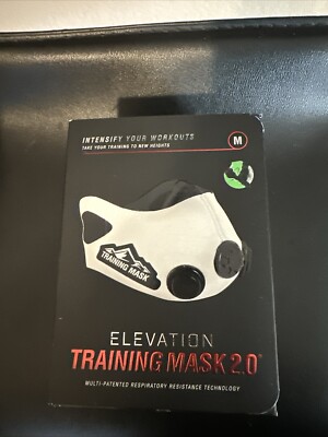Training Mask 2.0 Black/Gold Mask Medium NEW SEALED | eBay