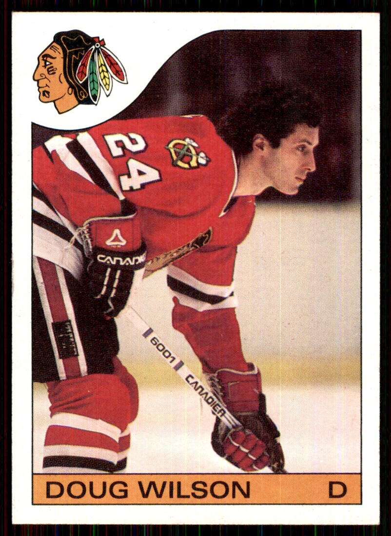 1985-86 Topps Doug Wilson Chicago Blackhawks #45 | eBay
