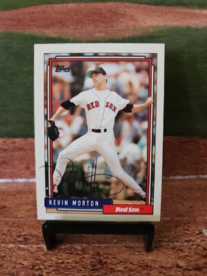 Kevin Morton 1992 Topps #724 Baseball Card 🔥 ON CARD AUTO 🔥 | eBay