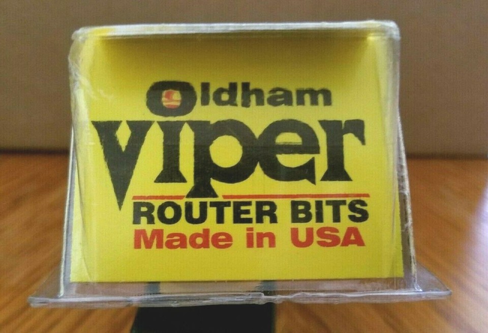 OLDHAM VIPER CHAMFER CARBIDE TIPPED ROUTER BIT 2" x 5/8" x 45 DEGREE ...