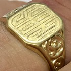 Art Deco Antique Signet 'CSB' Ring 10K Gold Hallmarked The Craft Co ...