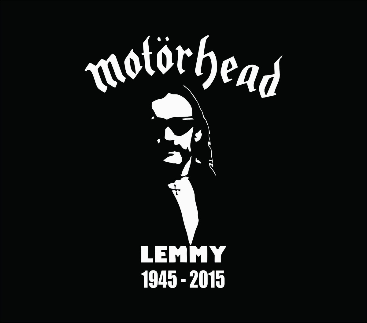 Motorhead Logo Vector LEMMY Memorial Decal Vinyl Die Cut Sticker