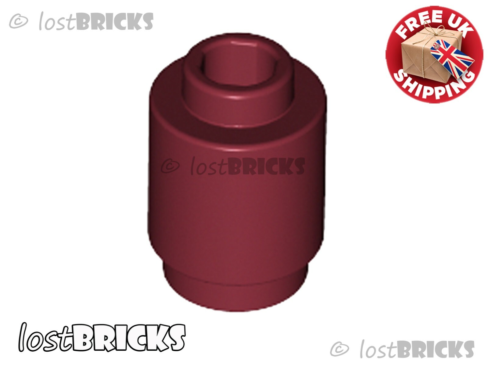 LEGO - Part 3062 - Pack of 10 x NEW LEGO Bricks Round 1x1 + SELECT ...