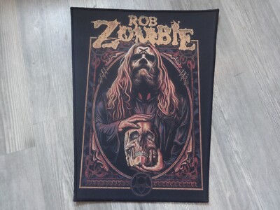 Rob Zombie Backpatch Back Patch Horror Modern Metal Slipknot White ...