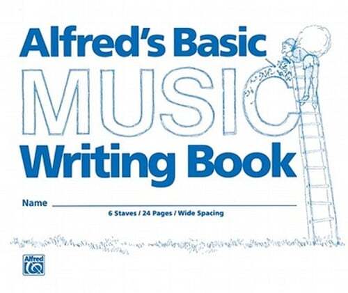 Alfred's Basic Music Writing Book: Wide Lines by Alfred Music: Used | eBay