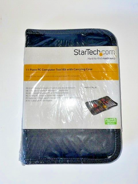 StarTech.com 11 Piece Computer Tool Kit - PC Repair Tool Kit with ...