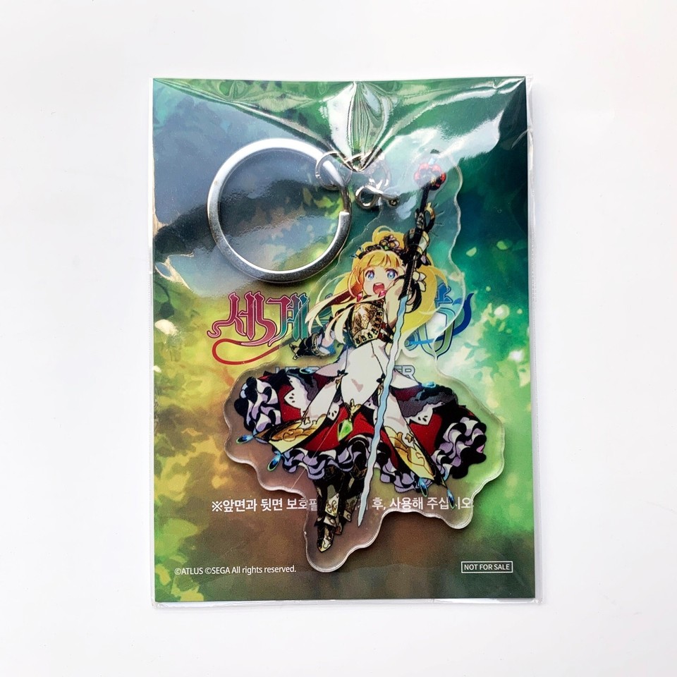Switch Etrian Odyssey Origins Collection Princess Acrylic Keyring Brand New | eBay
