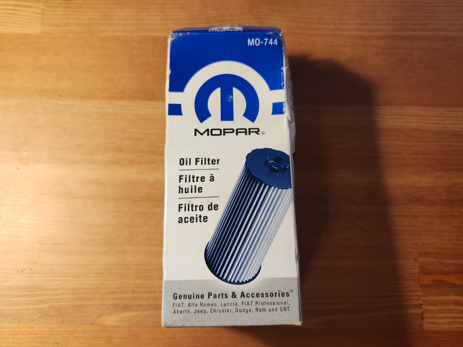 MOPAR MO744 - cross reference oil filters | oilfilter-crossreference.com