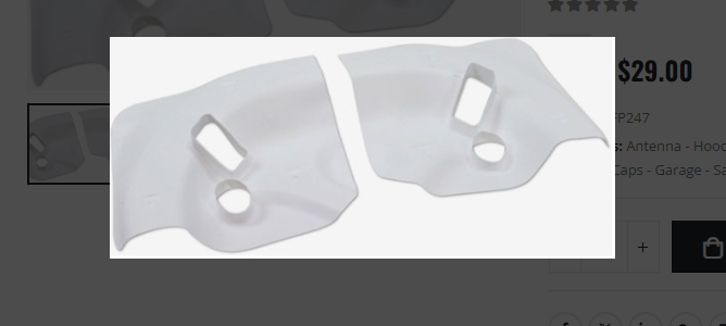 Go Wing Pedestal Spoiler Mounting Cutout Templates 1970 Plymouth B-Body ...