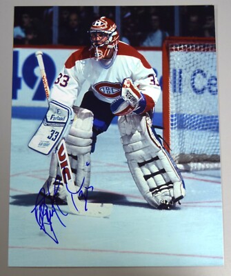 Patrick Roy Signed 11x14 Photo Montreal Canadiens White Jersey ...