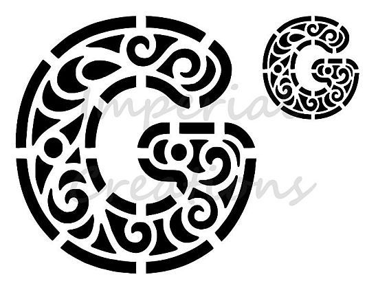 Fancy Capital Letter I