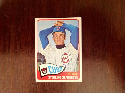 1965 Topps #314 Sterling Slaughter (EXMT) | eBay