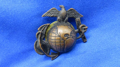 ORIIGINAL WWI USMC EM EGA HAT BADGE-DEVICE | eBay