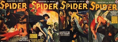 THE SPIDER PULP REPRINTS 4 DIFFERENT DOUBLE NOVELS #1 #3 #4 #6 FREE USA ...