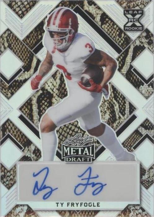 2022 Leaf Metal Draft - Ty Fryfogle #BA-TF2 Snake Prismatic /5 (AU, RC ...