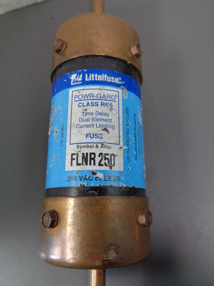 Nice Littelfuse FLNR 250 Amp Fuse FRN-R-250 250 Volt | eBay