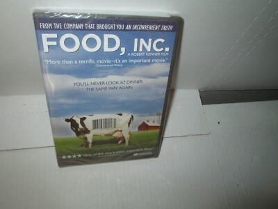 FOOD INC. 2009 Documentary dvd Unhealthy American Diet Corporations ...