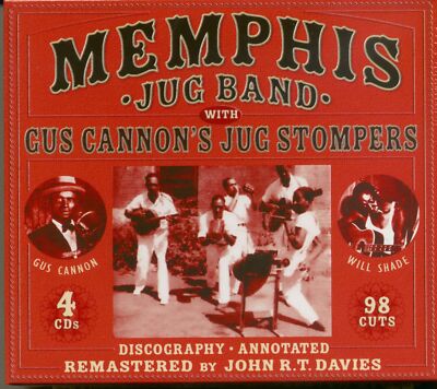 Memphis Jug Band with Gus Cannon's Jug Stompers Audio CD Good | eBay