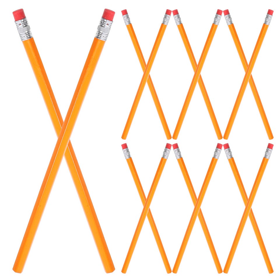 100pcs Note Taking Pencils Office Writing Pencils Multi-Function ...