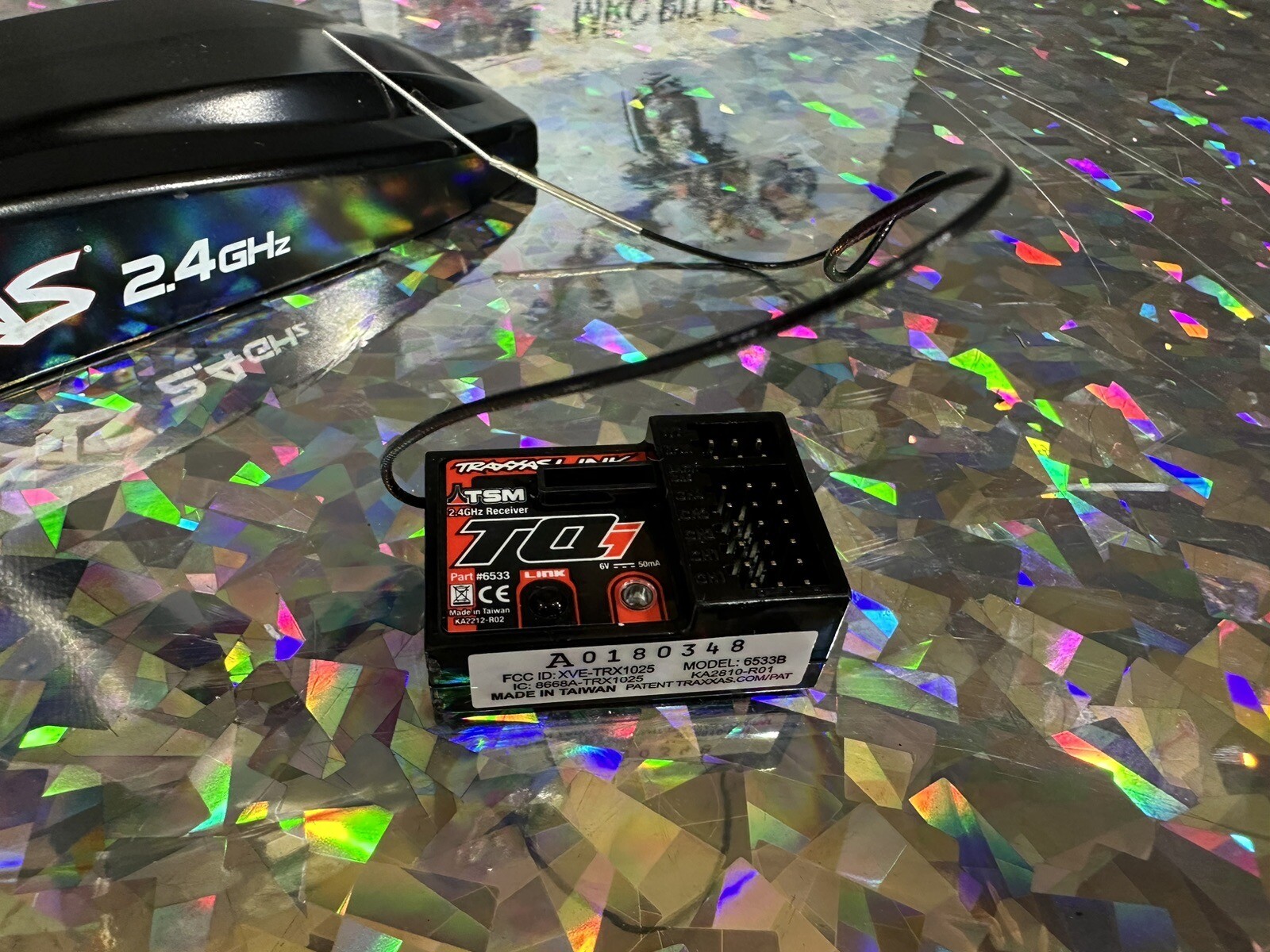 Traxxas TQi Bluetooth 2.4ghz Radio 5ch TSM Receiver Tx Rx Revo RUSTLER ...