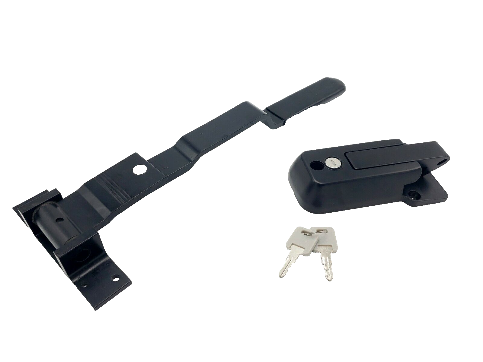 Black Swivel Cam Bar Trailer Latch Handle Door Cambar Cargo W/ Black ...