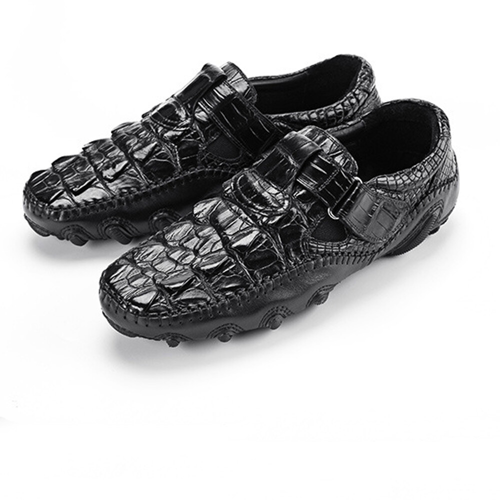 Men's Alligator Shoes Bean Shoes Octopus Shoes Business Casual Men's ...