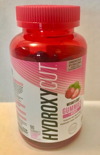 Hydroxycut Weight Loss + Dietary Supplement Women 90 Gummies Strawberry ...