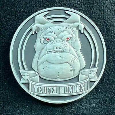 Teufel Hunden USMC Devil Dogs Challenge Coin | eBay