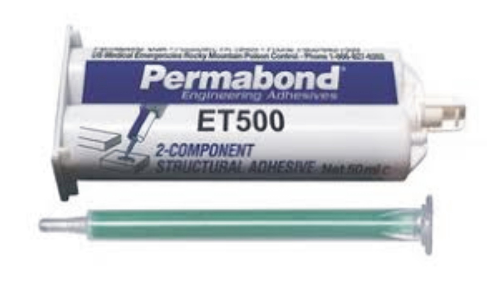 Permabond ET500 Epoxy Glue Super Strong for Metal, Wood Ceramics Plastics 50gr | eBay