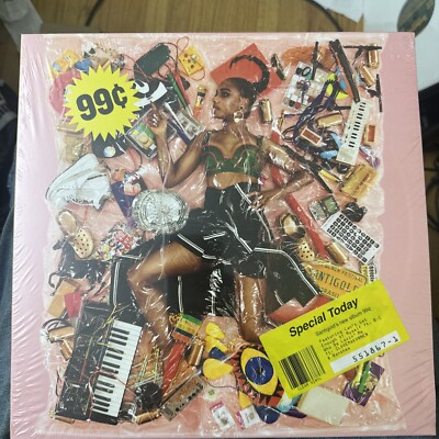 Rare!!! 99 Cents by Santigold (Record, 2016) Clear Vinyl - LP ...