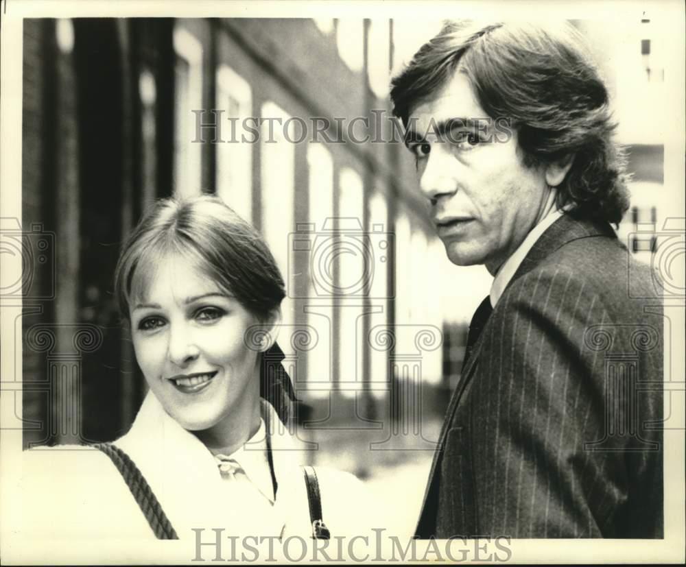 1984 Press Photo Leo McKern and Patricia Hodge in "Rumpole of the ...