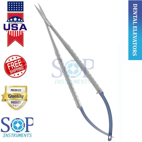 Dental Micro Surgical CASTROVIEJO Scissors Straight 18cm T/C by SOP ...