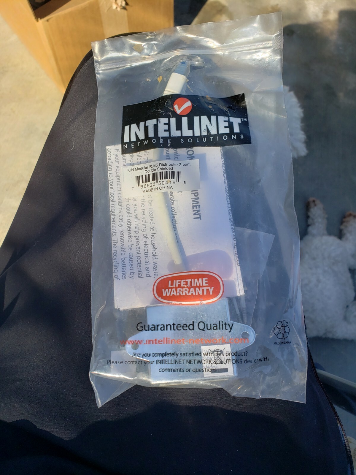 Intellinet Network Solutions ICN Modular RJ45 Distributor 2-port, DBL ...