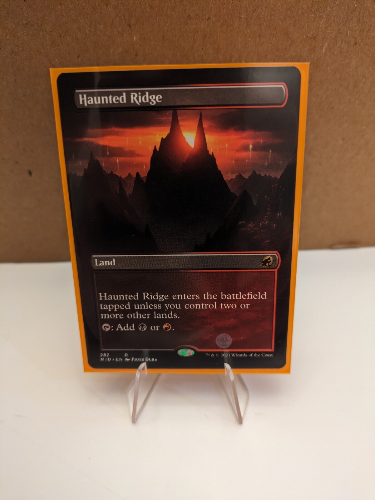 MTG Haunted Ridge Innistrad: Midnight Hunt 282 Regular Rare | eBay