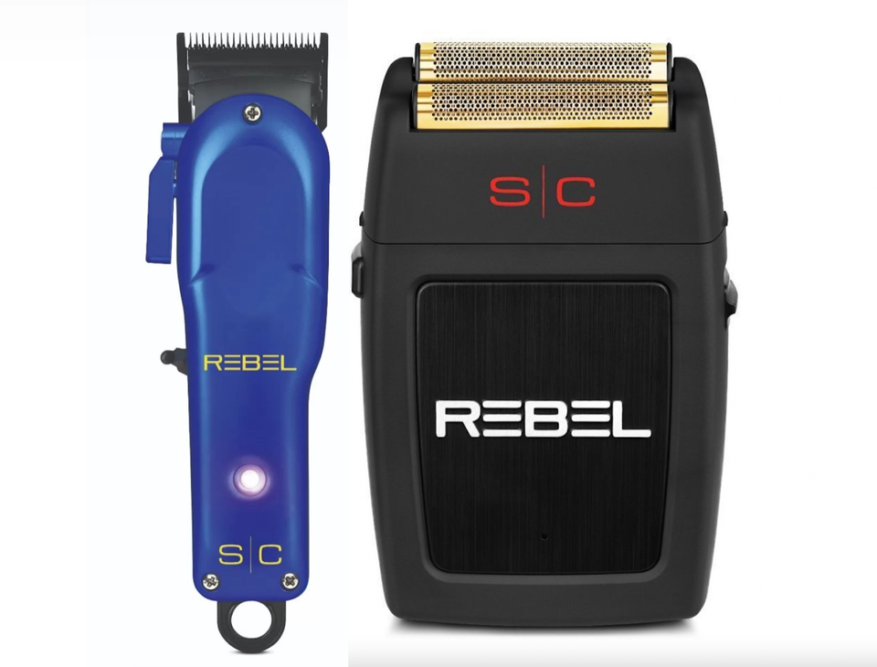 SC Rebel Clipper & Foil Rebel Shaver With Super-Torque Motor COMBO ...