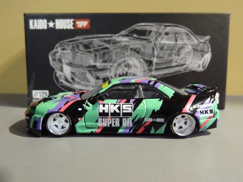 Kaido House x Mini GT 1993 Nissan Skyline GT-R R33 HKS V1 KHMG129 ...