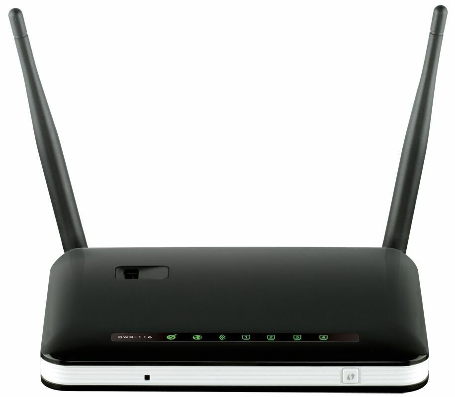 D-Link DWR-116 Wireless N300 Wireless WAN Router with 3G 4G LTE USB ...