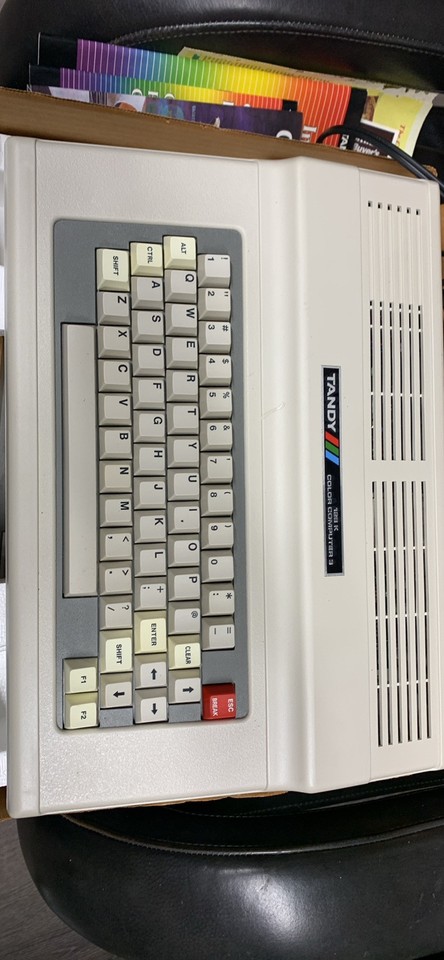 Tandy Color Computer 3 128k TRS-80 26-3334 Vintage Computer & Box (Not ...