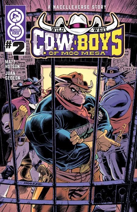 Wild West Cow-boys Of Moo Mesa #2 Cvr B Andrew Krahnke Var Oni Press ...