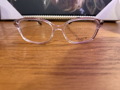 Coach HC6172 5641 Eyeglasses Women's Gradient Transparent Violet Full ...