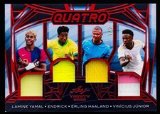 2025 Leaf Trinity - Trifecta Erling Haaland, Vinicius Junior, Lamine ...
