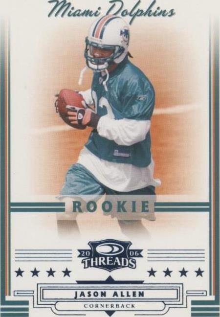 2006 Donruss Threads - Rookie Jason Allen #209 Blue /200 (RC) for sale ...