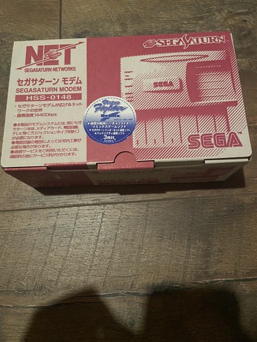 Sega Saturn Modem Networks HSS-0148 Boxed 2109 | eBay