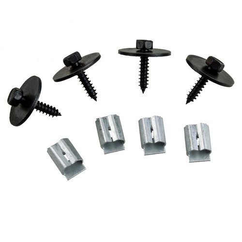 1Set Undertray Guard Shield Clips Nuts Screws Fit for Mercedes fr W124 ...