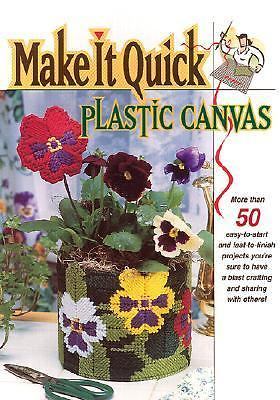 Make It Quick Plastic Canvas by Fran Rohus 9781573671156| eBay