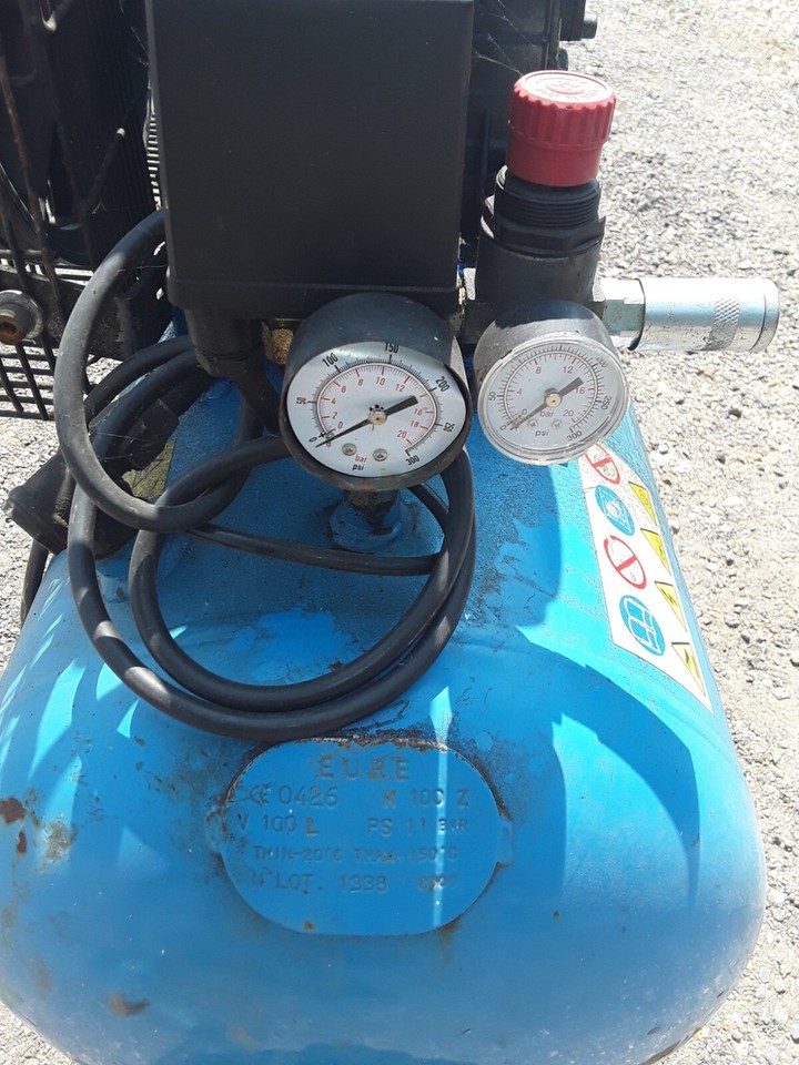 CompAir 100ltr INDUSTRIAL AIR COMPRESSOR | eBay UK