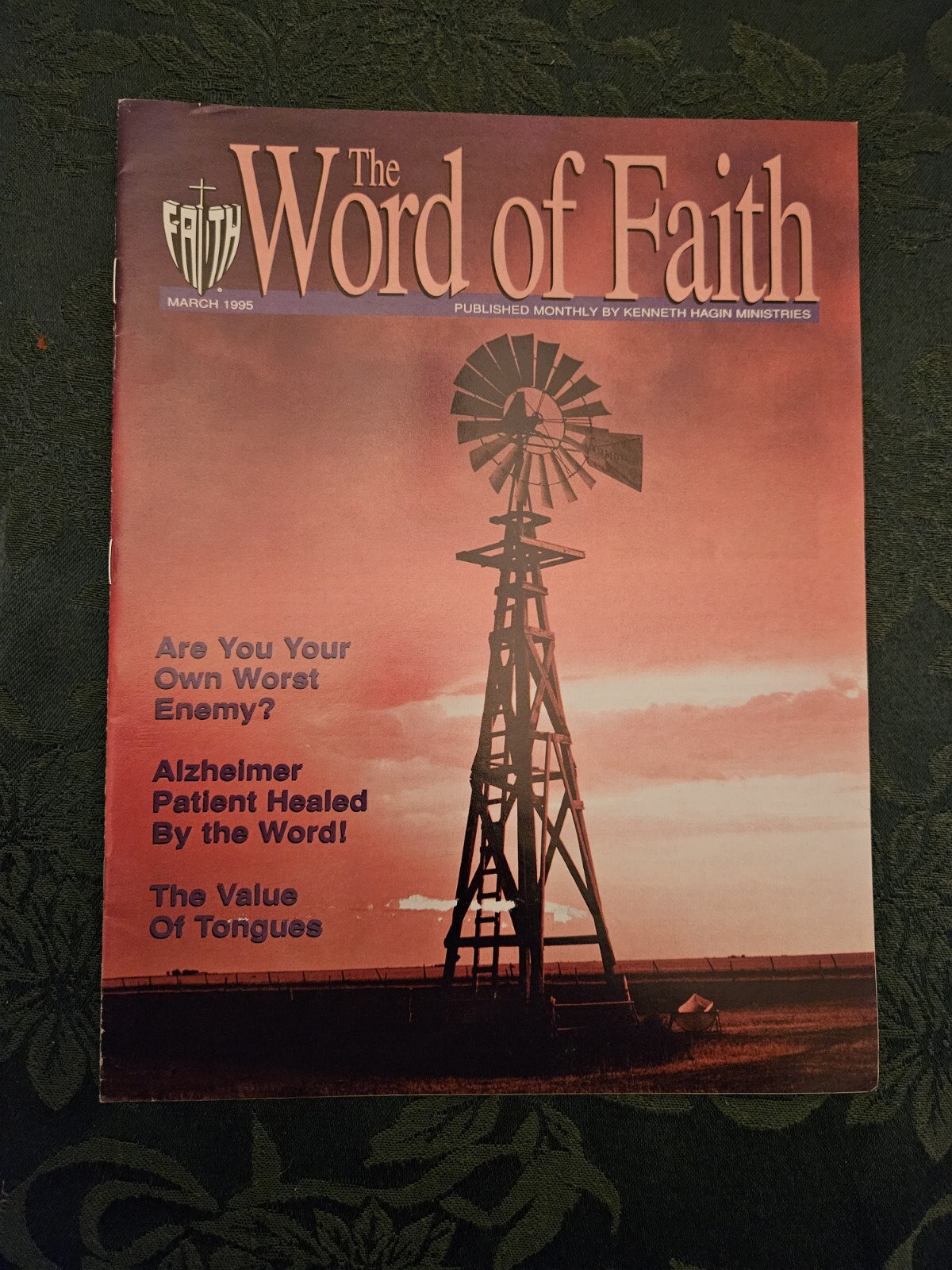 The Word of Faith by Kenneth Hagin Ministries Magazine March 1995 | eBay