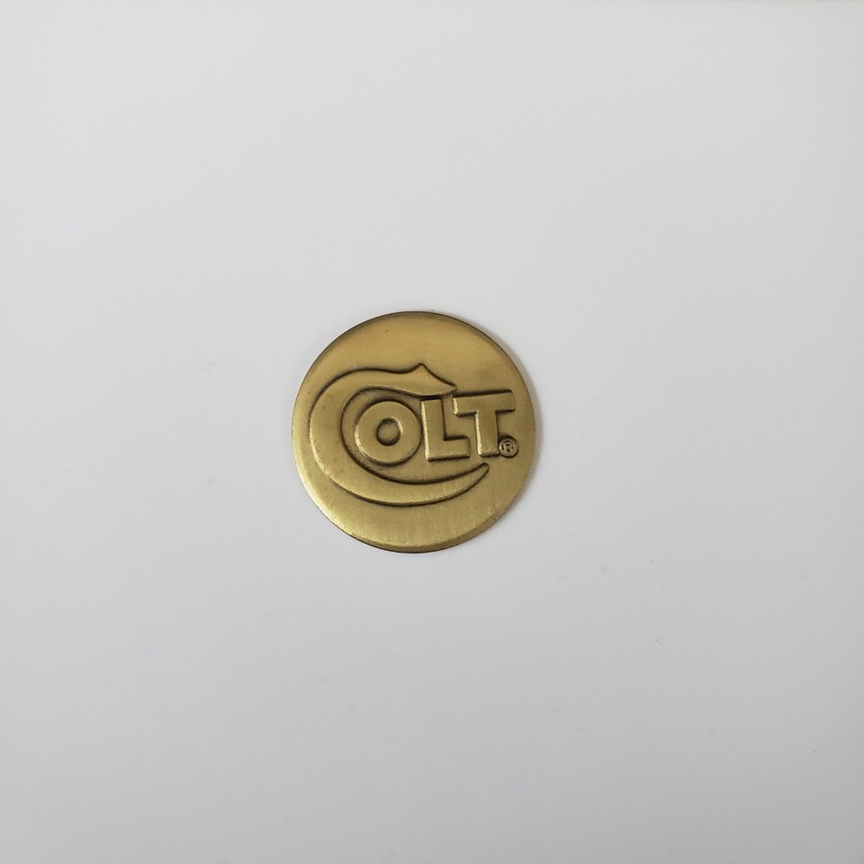COLT FIREARMS COIN TOKEN MEDALLION Unique Check Out My Other Firearm ...